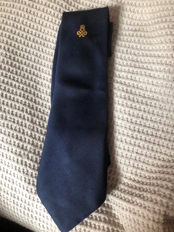 Official Queens 1977 silver Jubilee tie - Gem