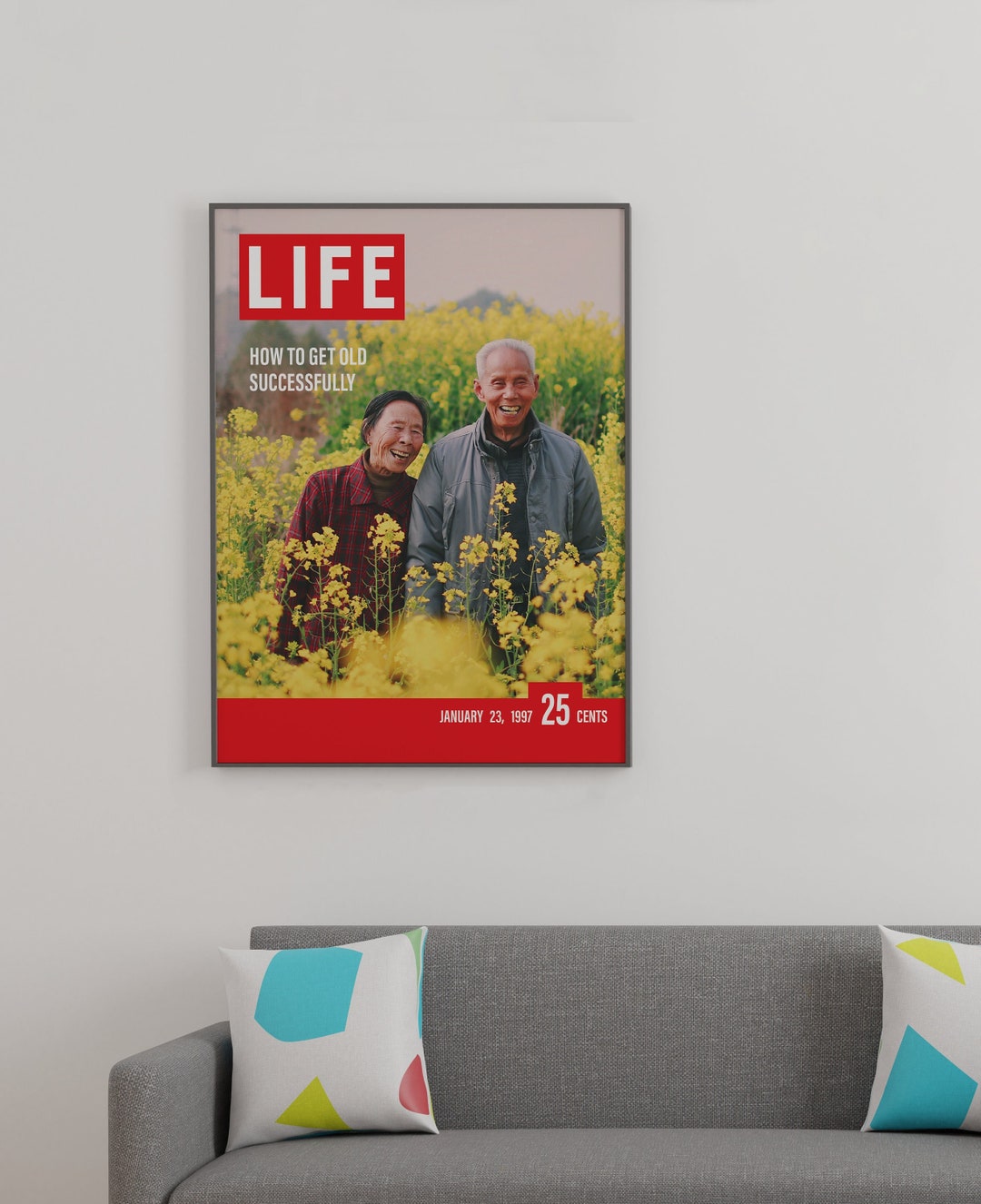 Custom LIFE Magazine Poster (printed Out) - Etsy