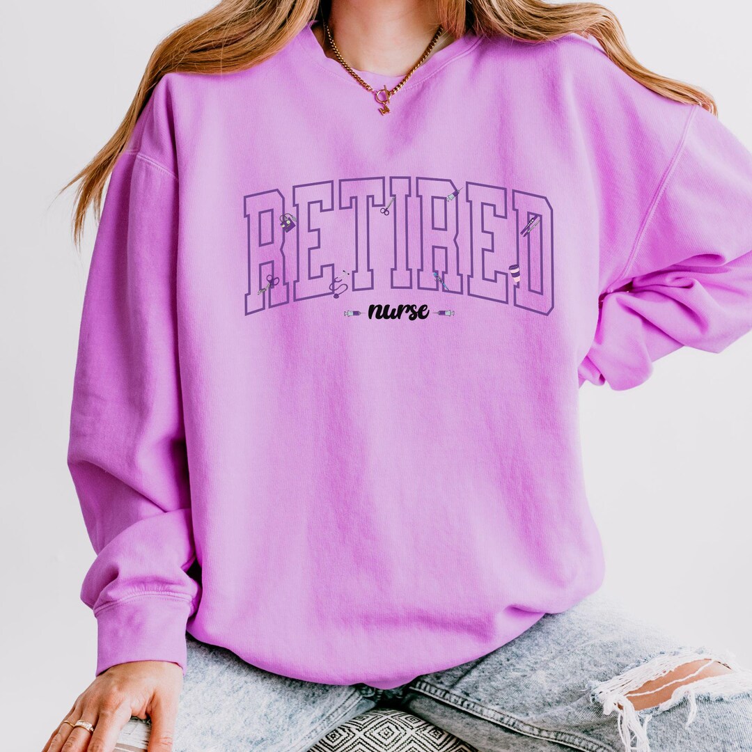 Nurse Retirement, Mom Christmas Gift From Daughter, RN Nana Sweatshirt ...