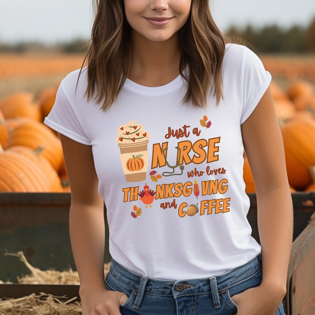 ER Thanksgiving Shirt ICU Nurse Shirt Er Emergency Department Oncology ...