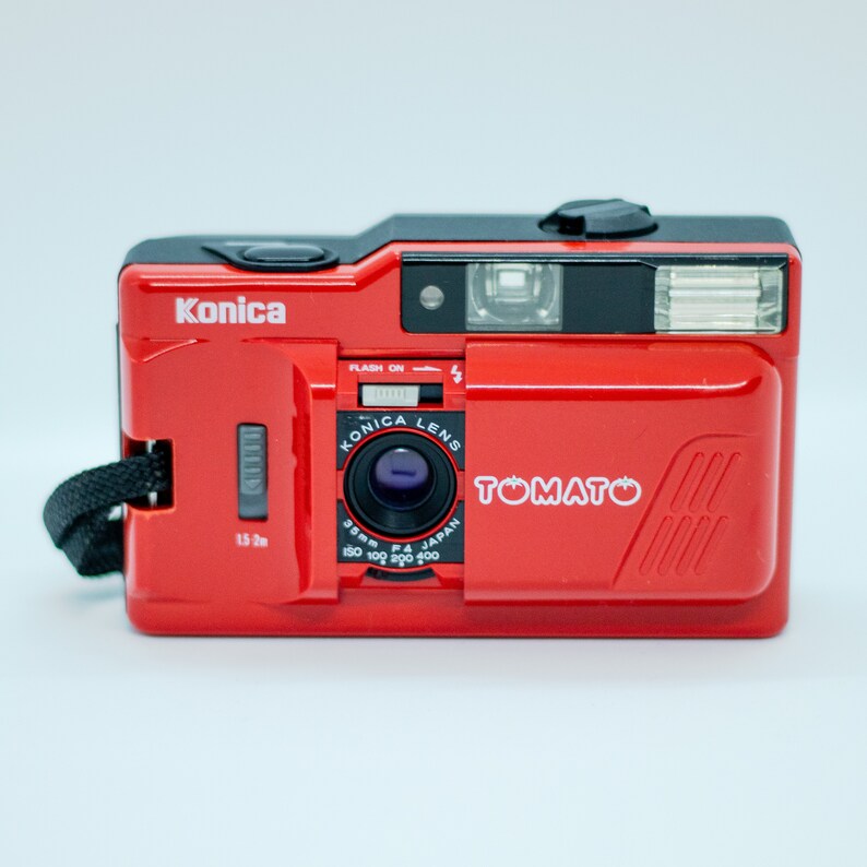 Konica Tomato - Vintage Compact Film Camera TESTED Point and Shoot 35mm ...
