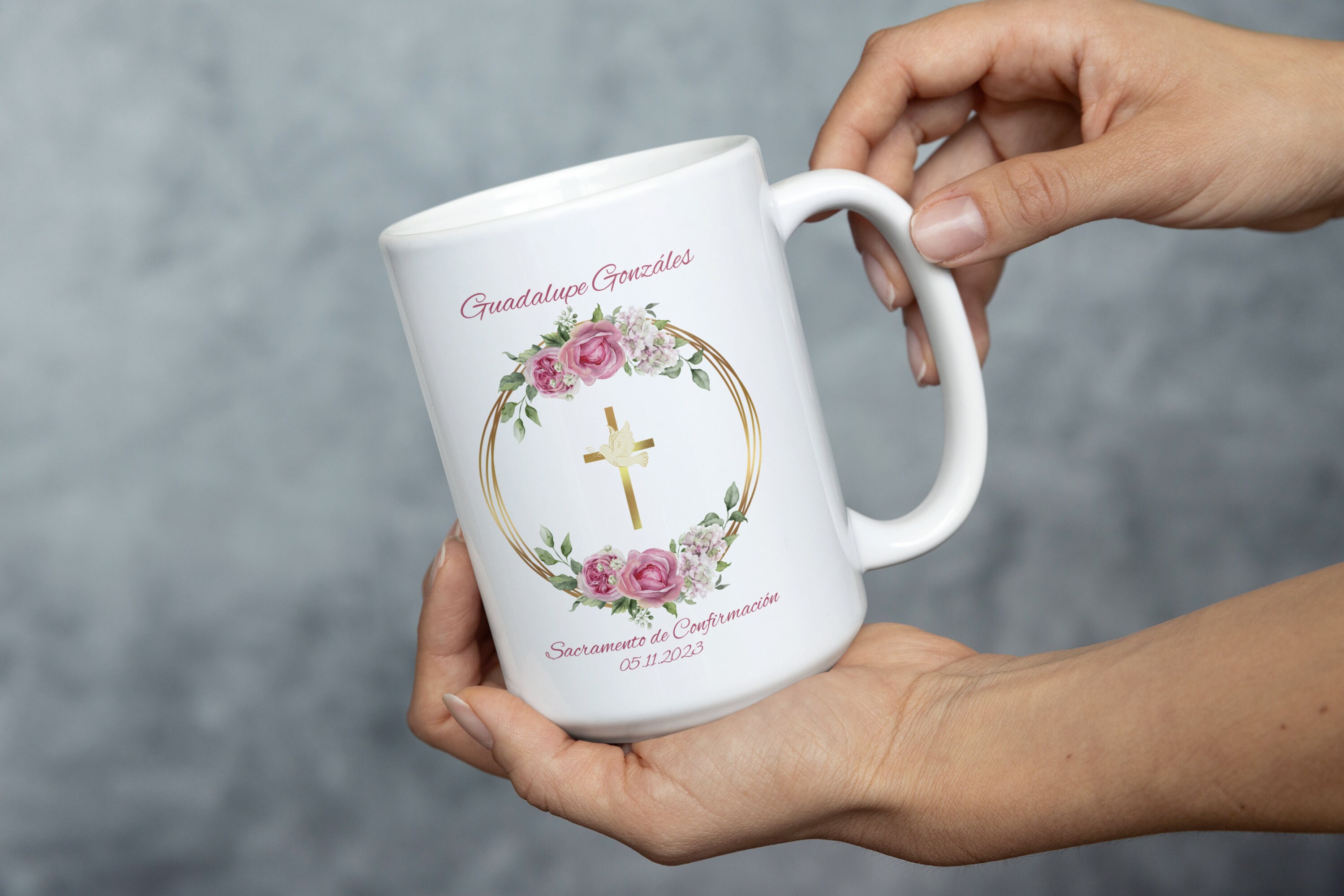 Personalized First Communion Mugs, Confirmation Mugs: Celebrate the ...