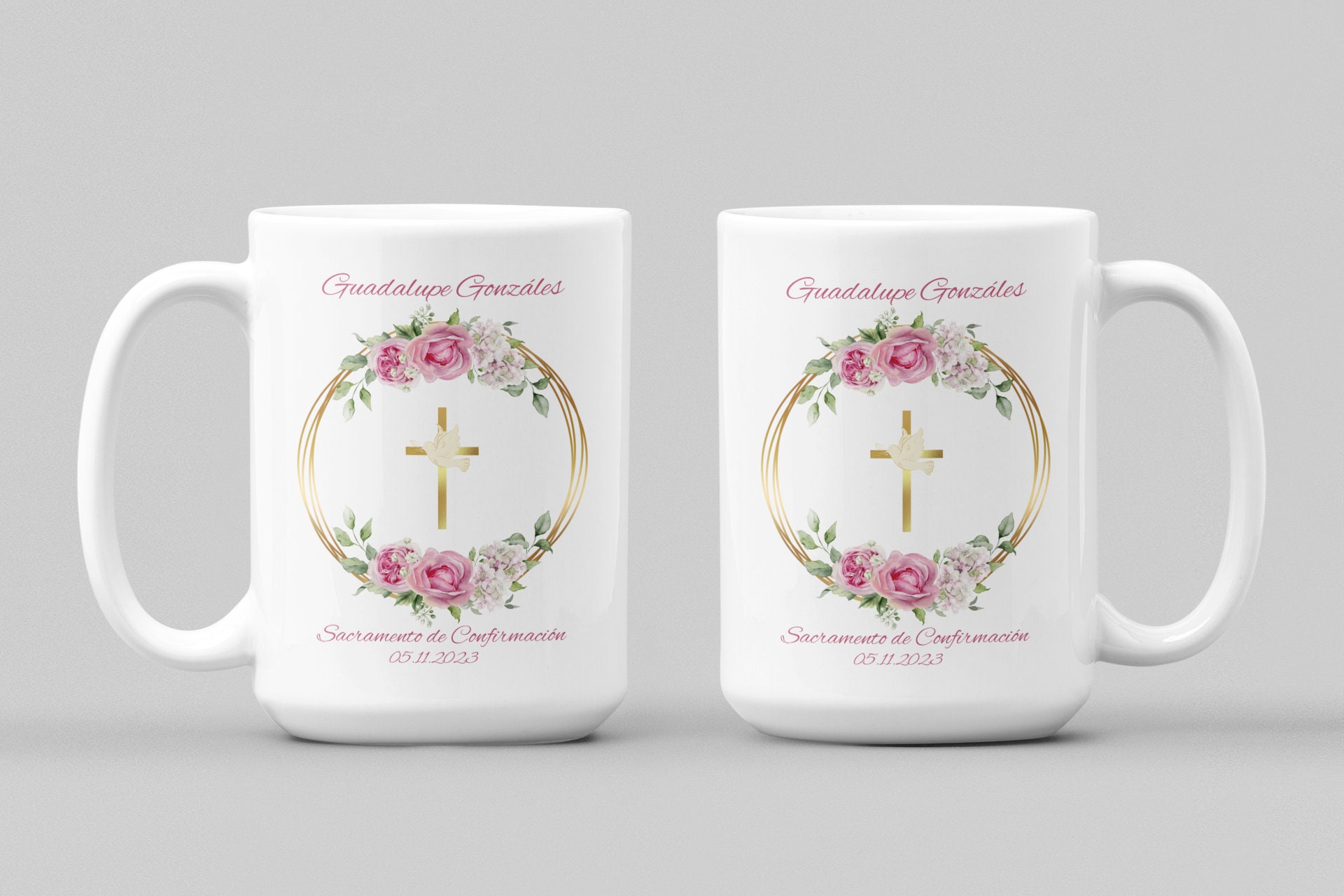 Personalized First Communion Mugs, Confirmation Mugs: Celebrate the ...