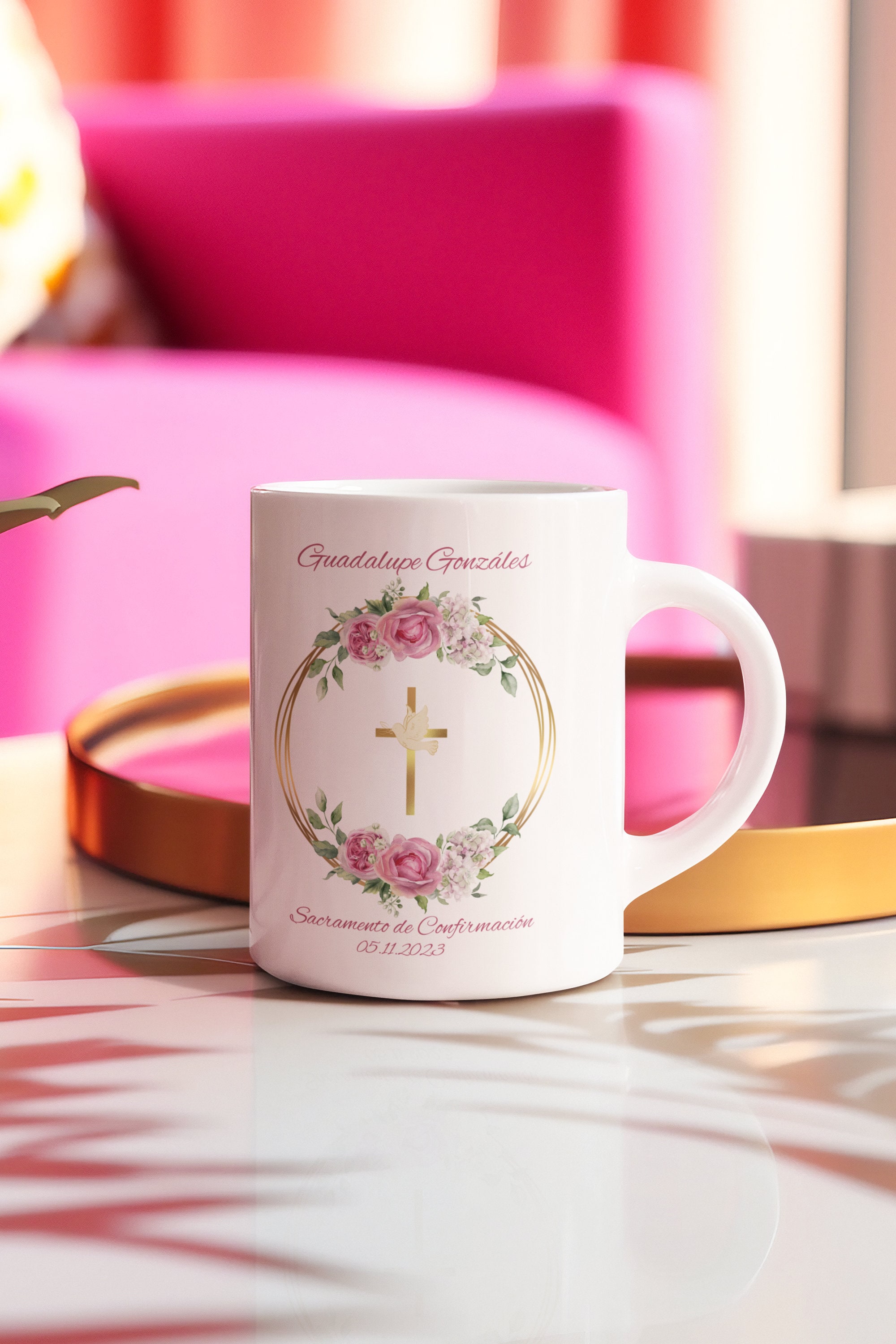 Personalized First Communion Mugs, Confirmation Mugs: Celebrate the ...