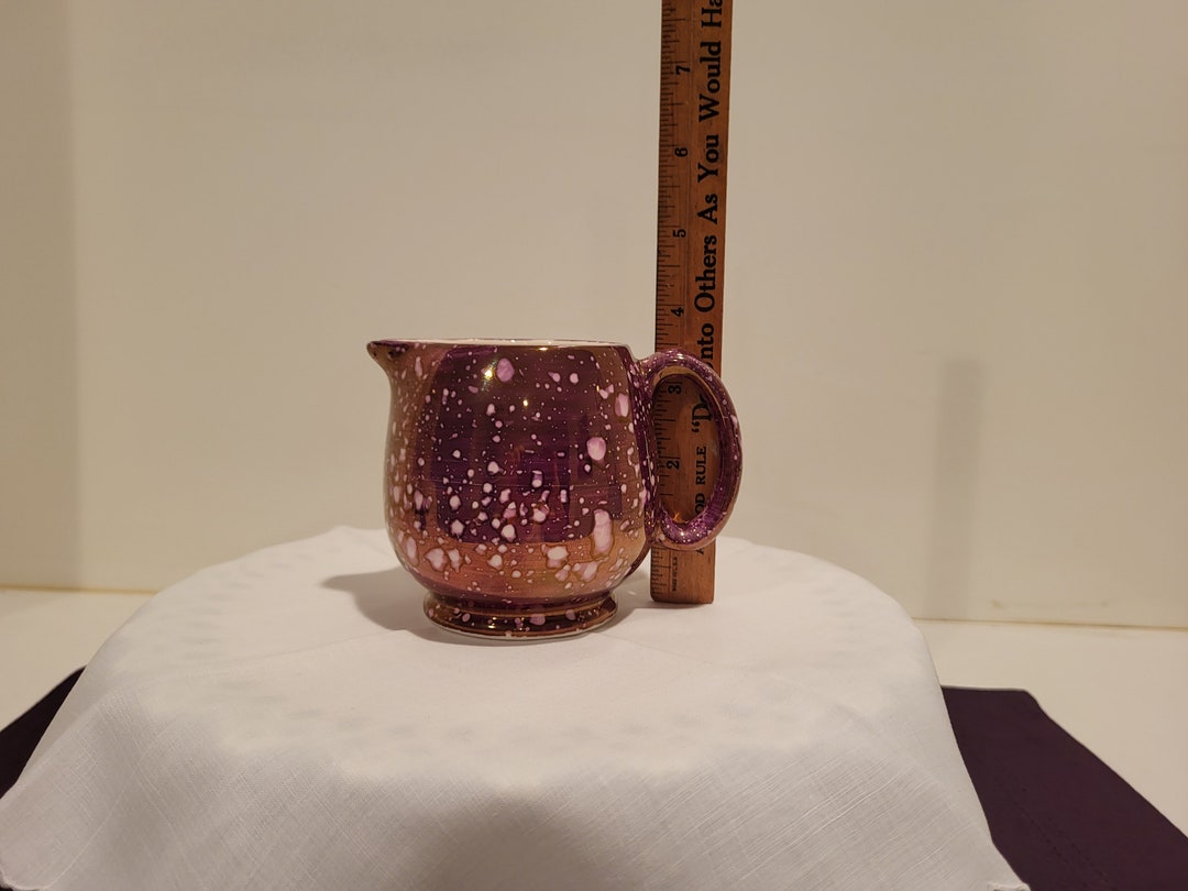 Vintage Grays Pottery Purple Lustre Splash Pattern - Etsy