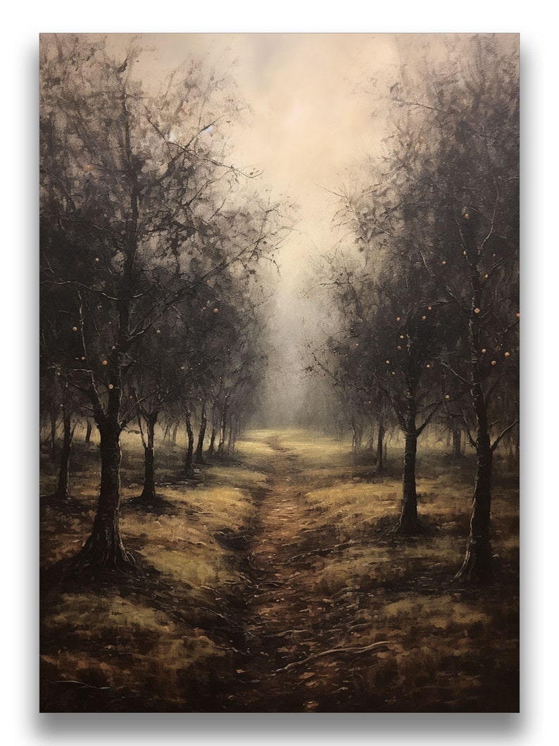 Fall Gallery Wall Art Set Moody Autumn Wall Decor Rustic Fall ...