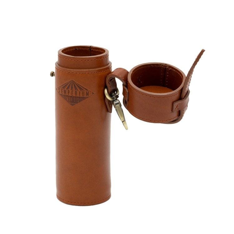 Tube cigar Cylinder Cigar Case Leather for 4 Cigars, Hand Made, Stylish ...