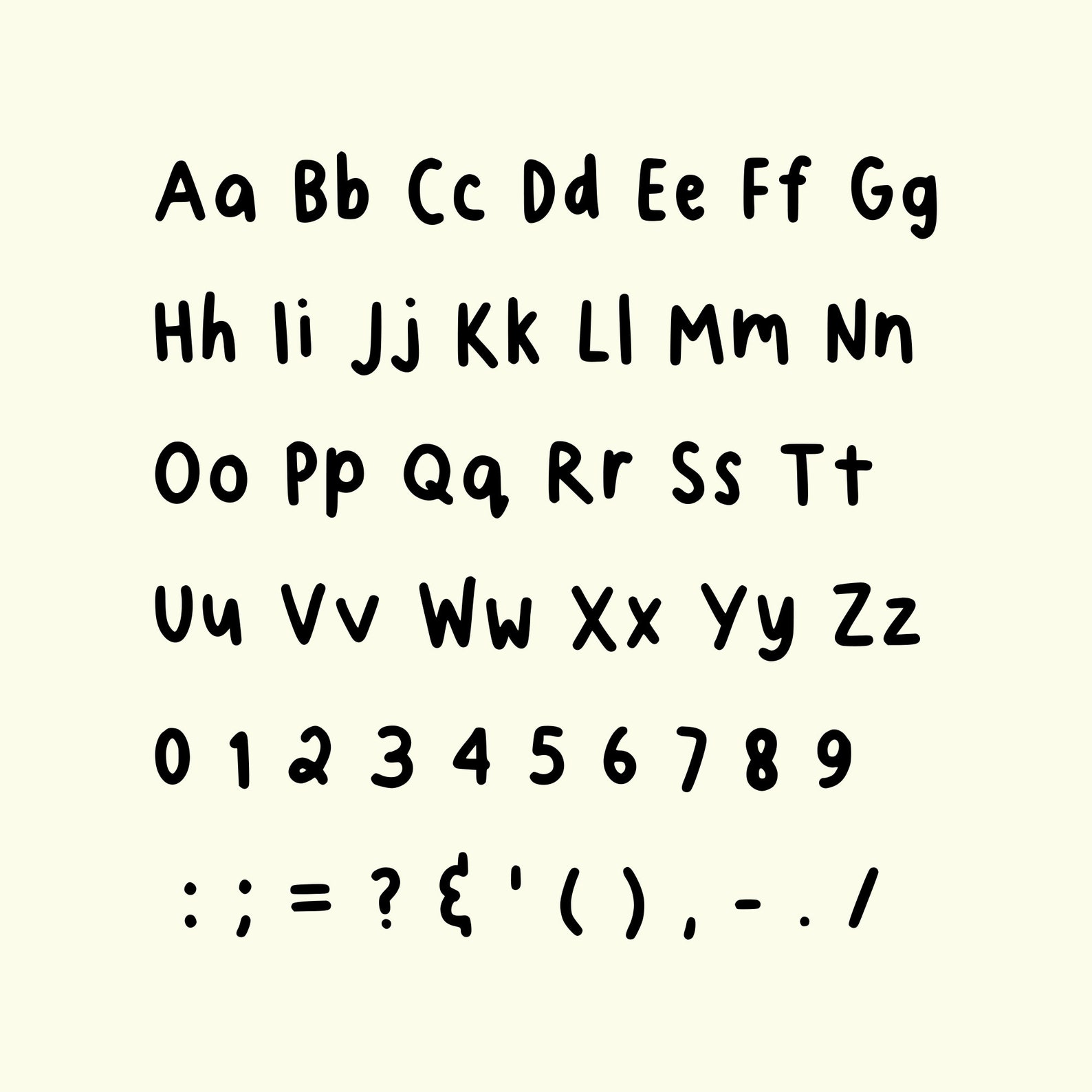 Aesthetic Note-taking Font - A Clean and Contemporary Handwritten ...