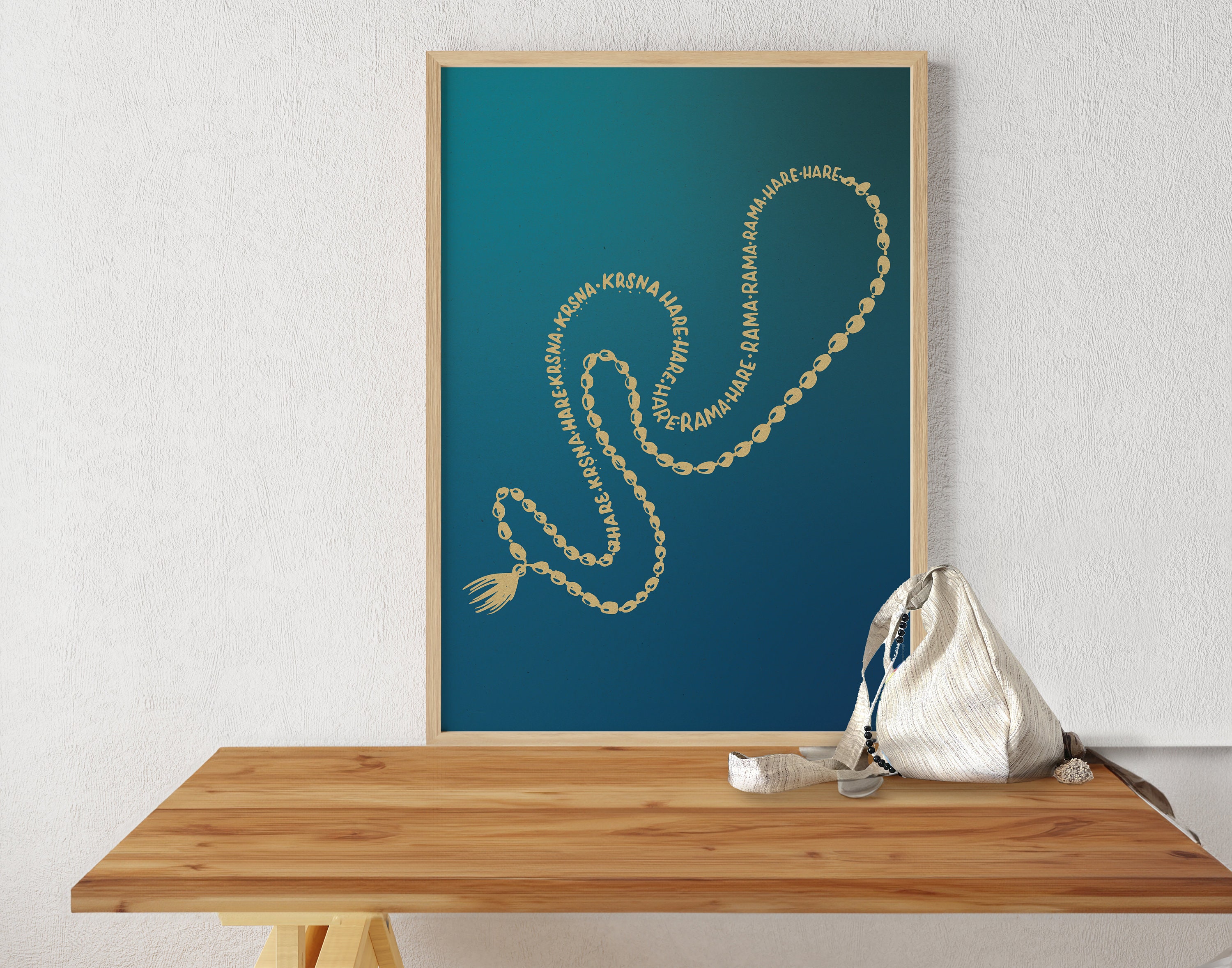 Maha Mantra Poster - Etsy