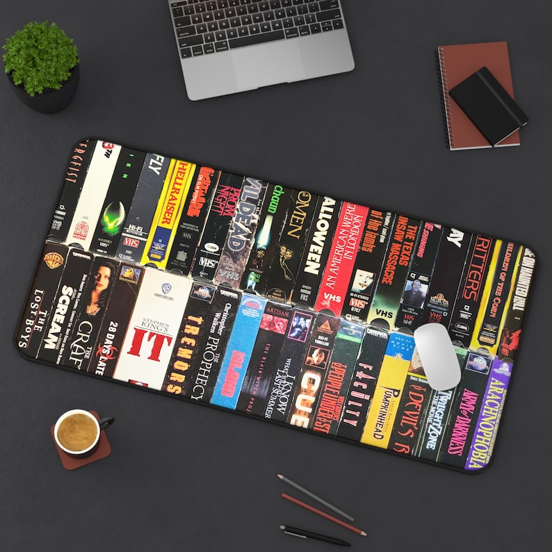 Horror VHS Desk Mat Version 2 - Etsy