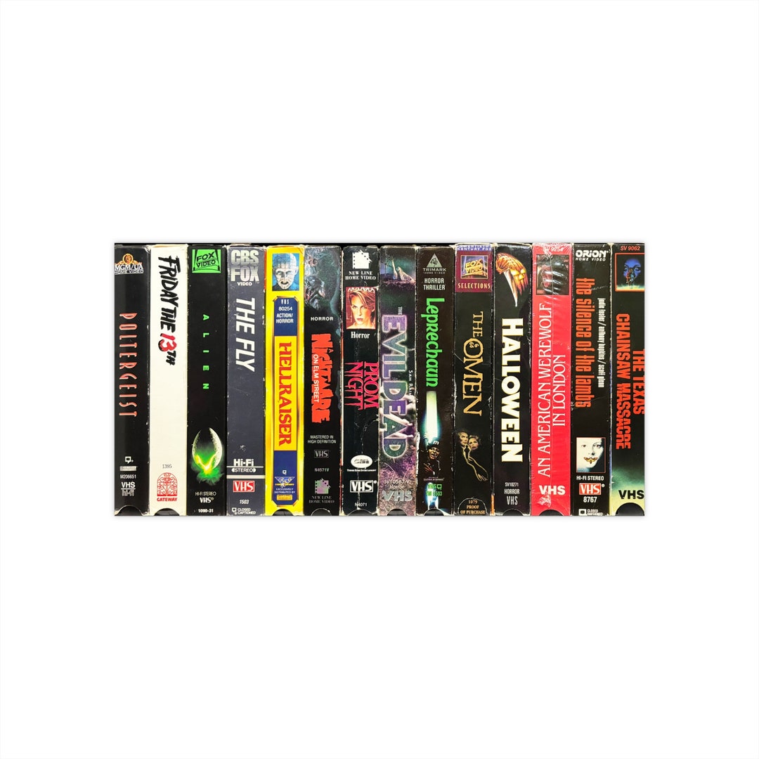 Horror VHS Bumper Stickers - Etsy
