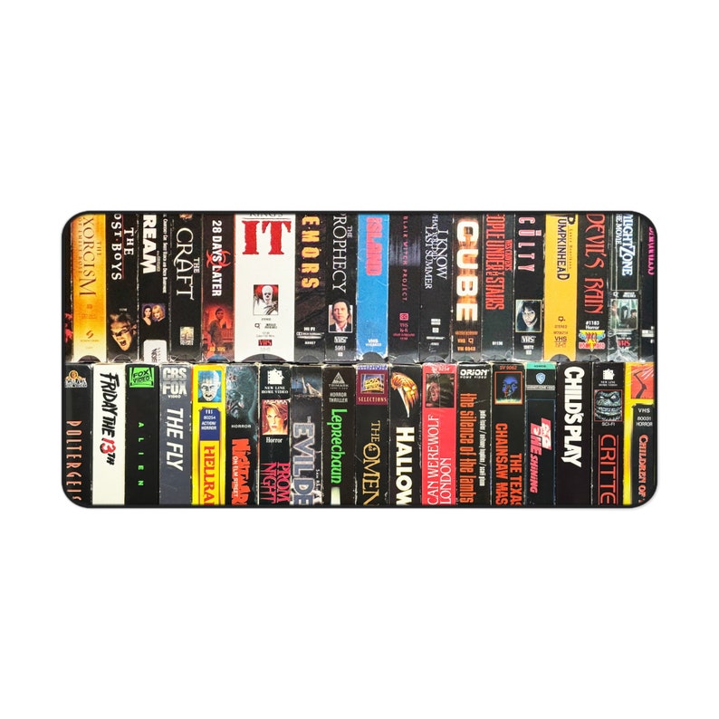 Horror VHS Desk Mat Version 3 - Etsy