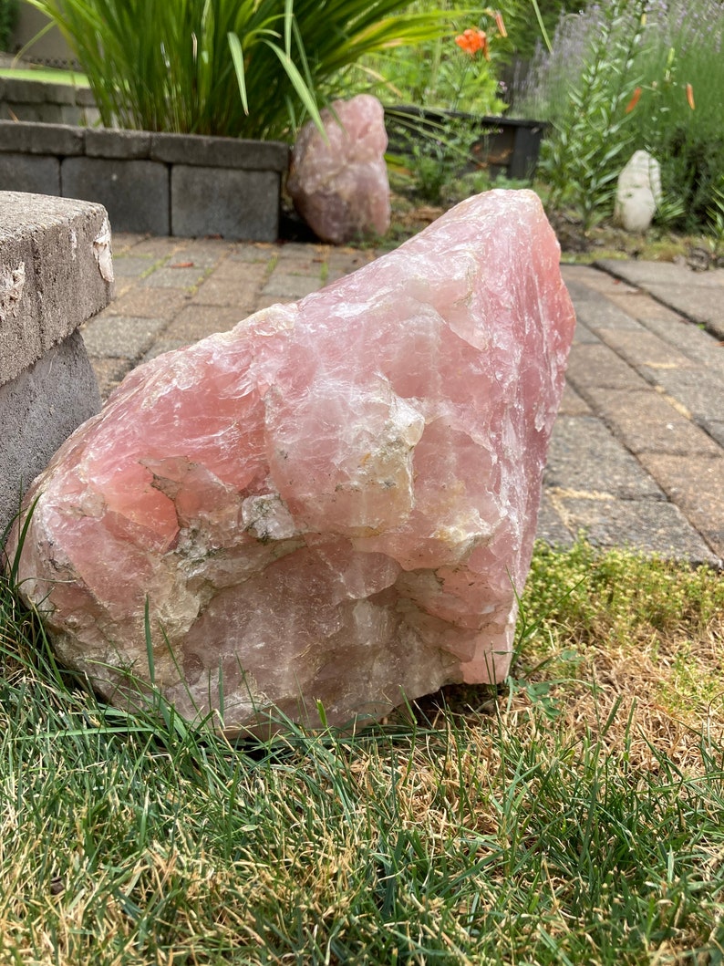 Amazing Rose Quartz Boulder - Etsy