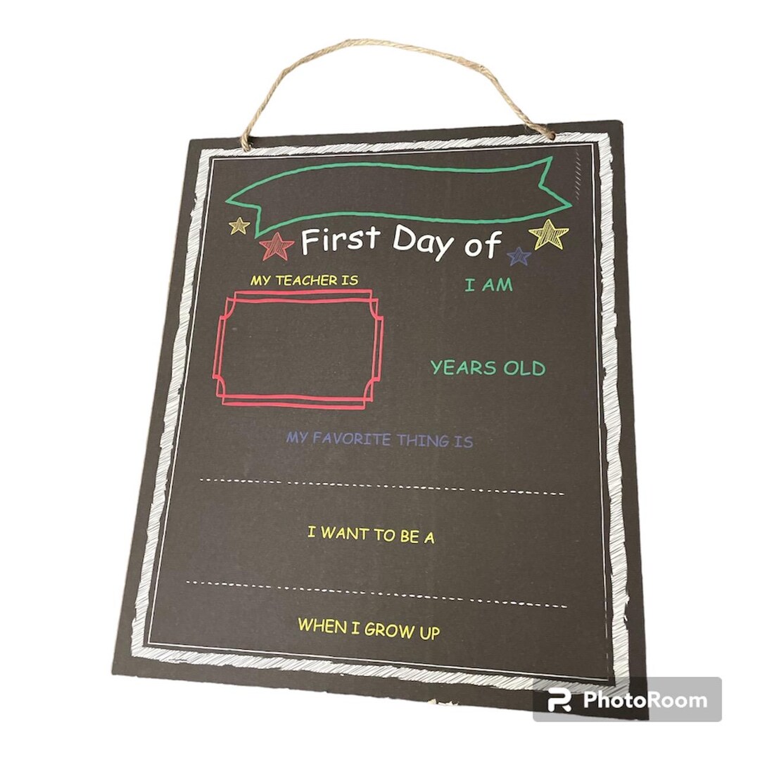PERSONALIZED Custom First Day of School Boards - Etsy