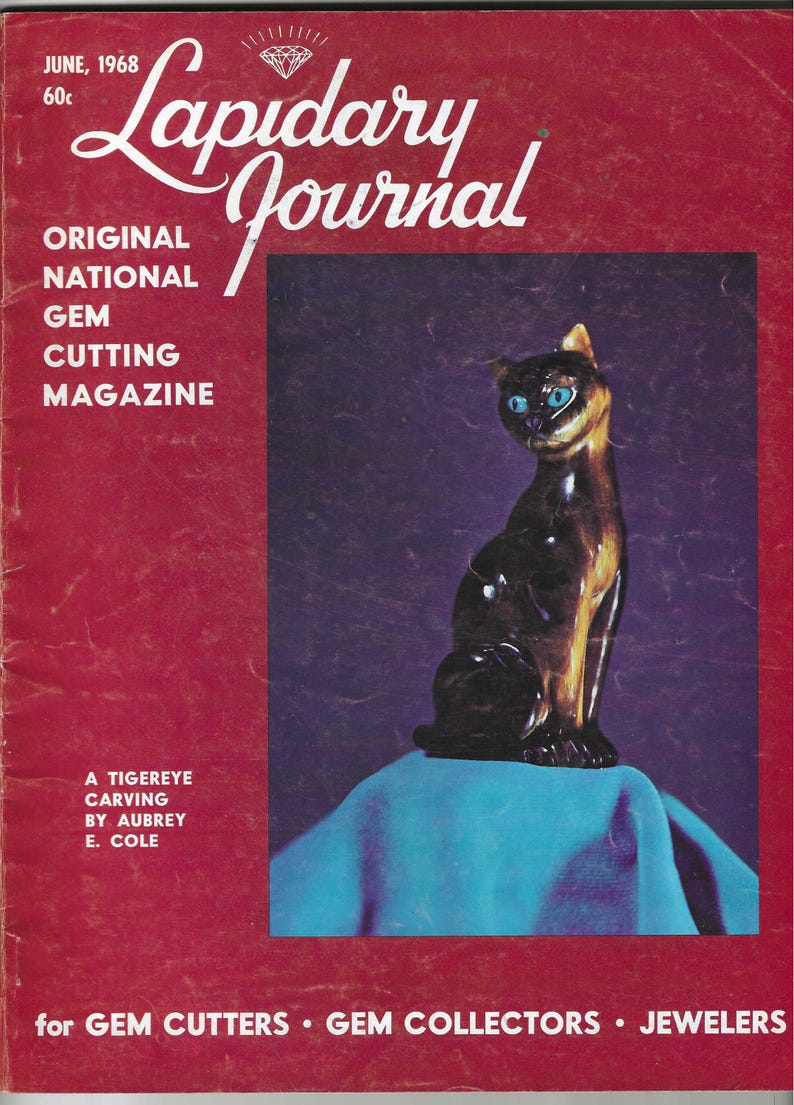 June 1968 Lapidary Journal - Etsy