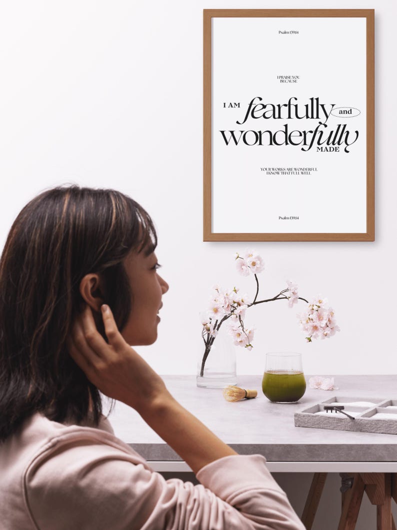 Fearfully and Wonderfully Made SVG | Christian Shirt Design | Bible ...