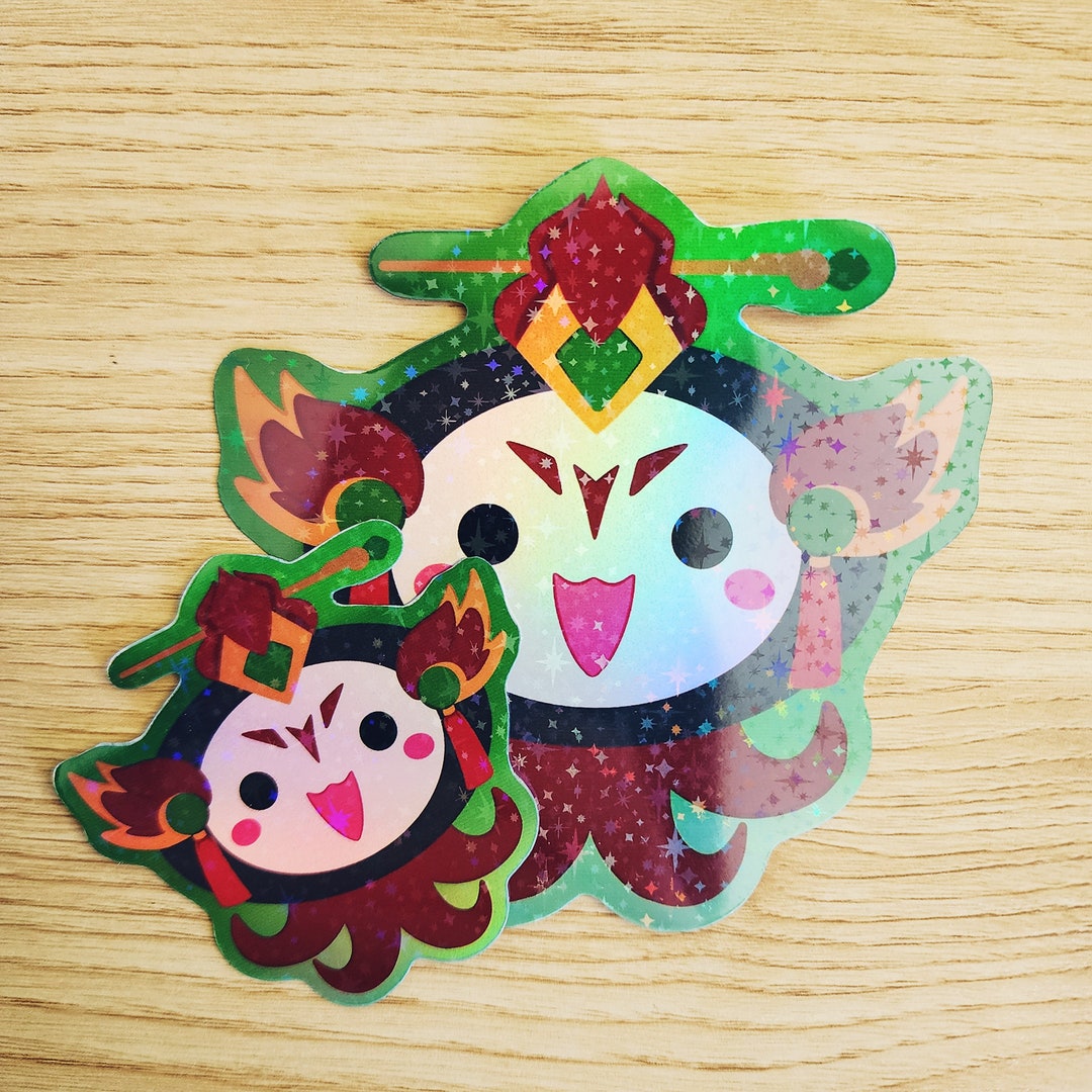 Overwatch Vinyl Sticker Holographic Pachimari Paquemari Decal - Etsy