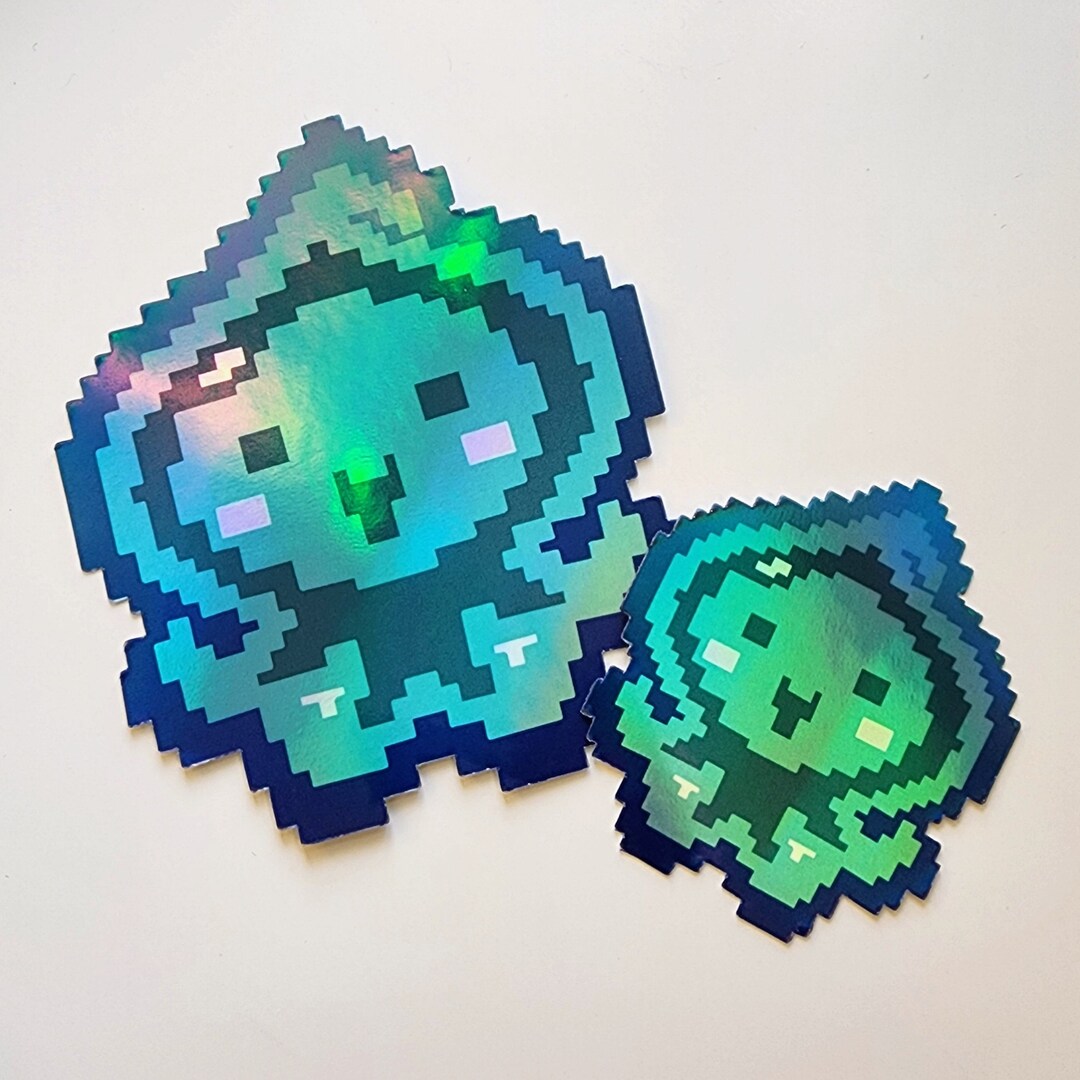 Overwatch Pachimari Pixel Waterproof Holographic Vinyl Sticker Decal - Etsy