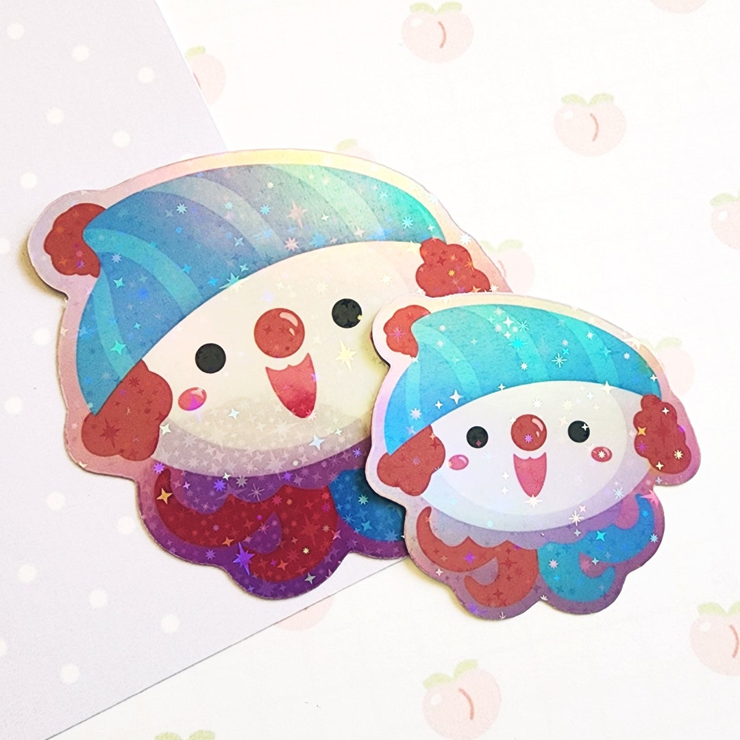 Overwatch Pachimari Clown Waterproof Holographic Vinyl Sticker Decal - Etsy