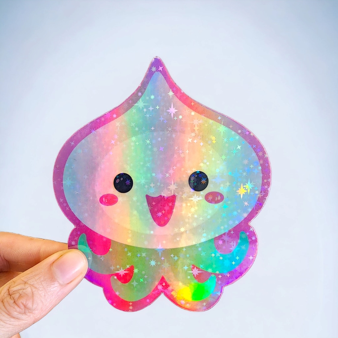 Overwatch Pachimerry Pachimari Holographic Vinyl Sticker - Etsy