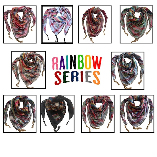 Authentic Cotton Keffiyeh - Etsy