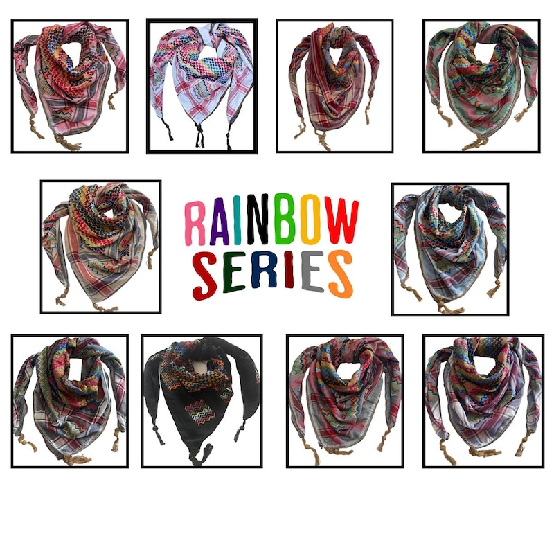 Authentic Cotton Keffiyeh - Etsy