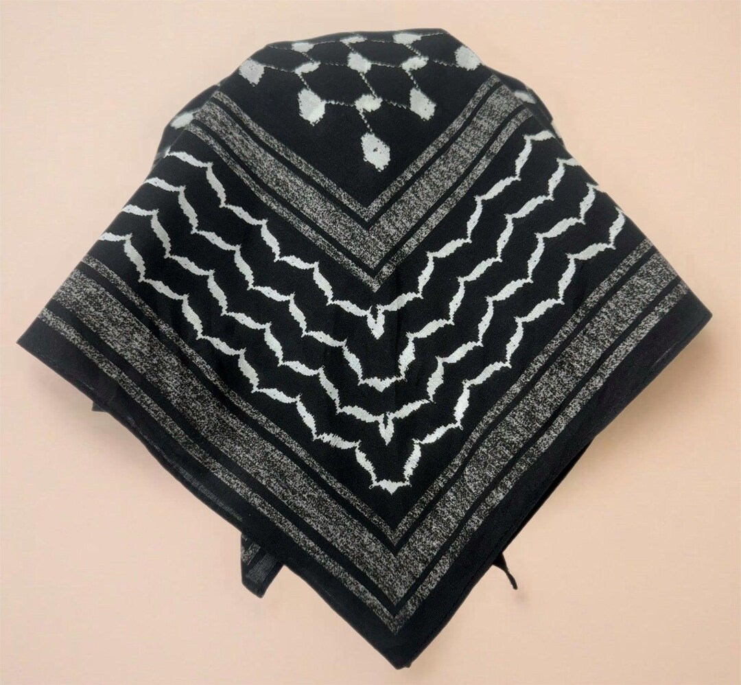 Lightweight Keffiyeh Bandanas – Symbols of Unity and Tradition - 100% ...