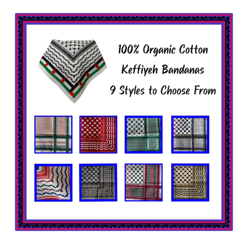 Keffiyeh Scarf Woven - Etsy