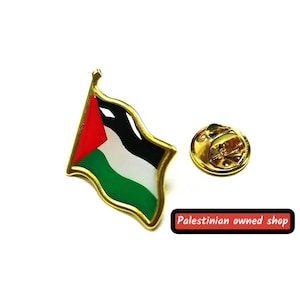 Palestine Flag Pin - A Bold Statement of Pride and Solidarity - Etsy