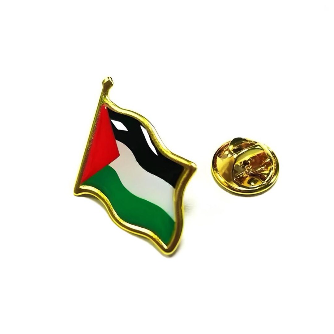 Palestine Flag Pin A Bold Statement of Pride and Solidarity - Etsy