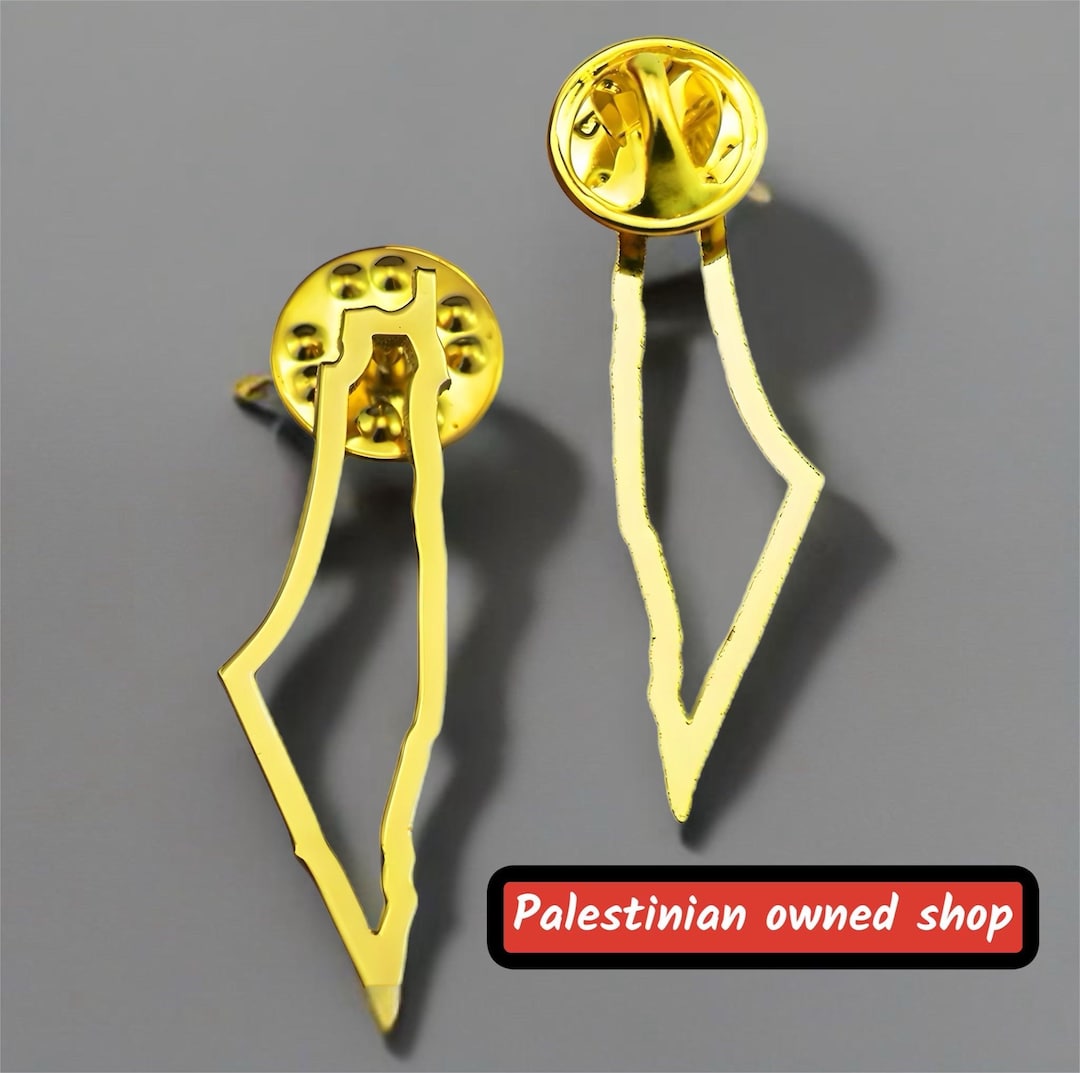 Palestine Map Pin - Symbol of Solidarity and Support - Etsy
