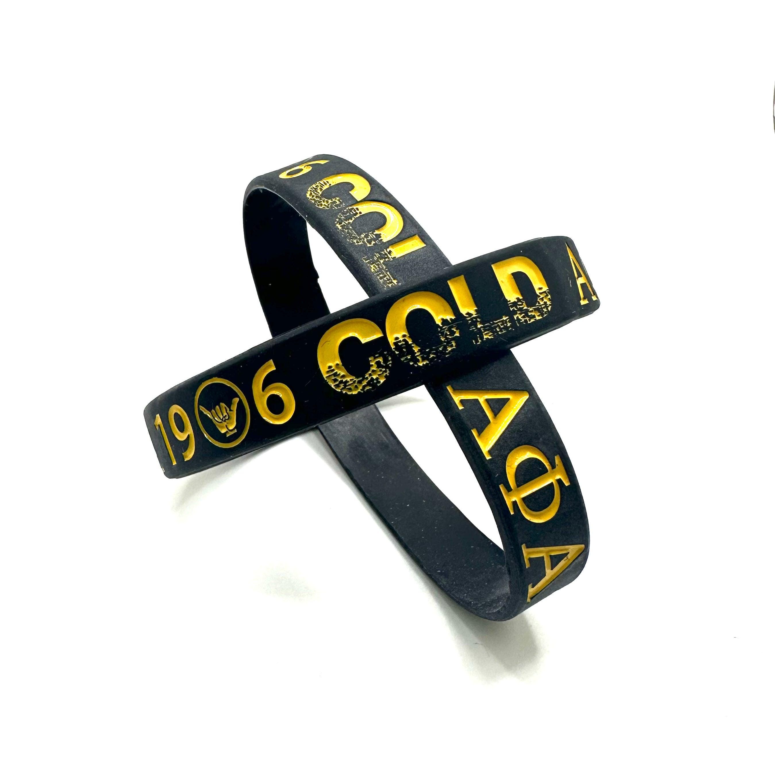 Alpha Phi Alpha "1906 Cold" Wristband - Etsy