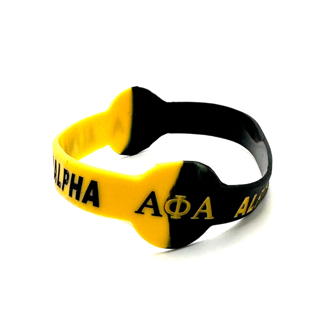 Alpha Phi Alpha Gradient Balance Wristband - Etsy