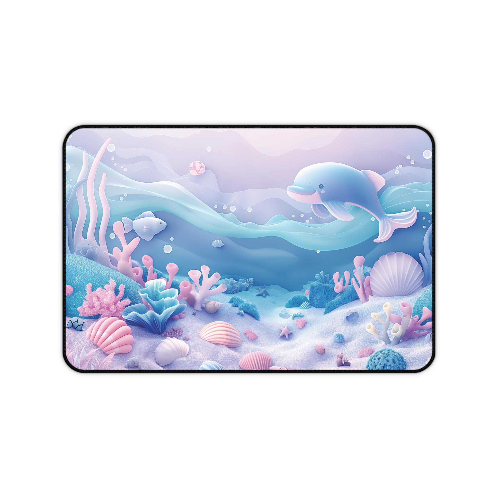 Cute Anime Desk Mat Aesthetic - Kawaii Animal Desk Mat, Mouse Pad Gifts ...