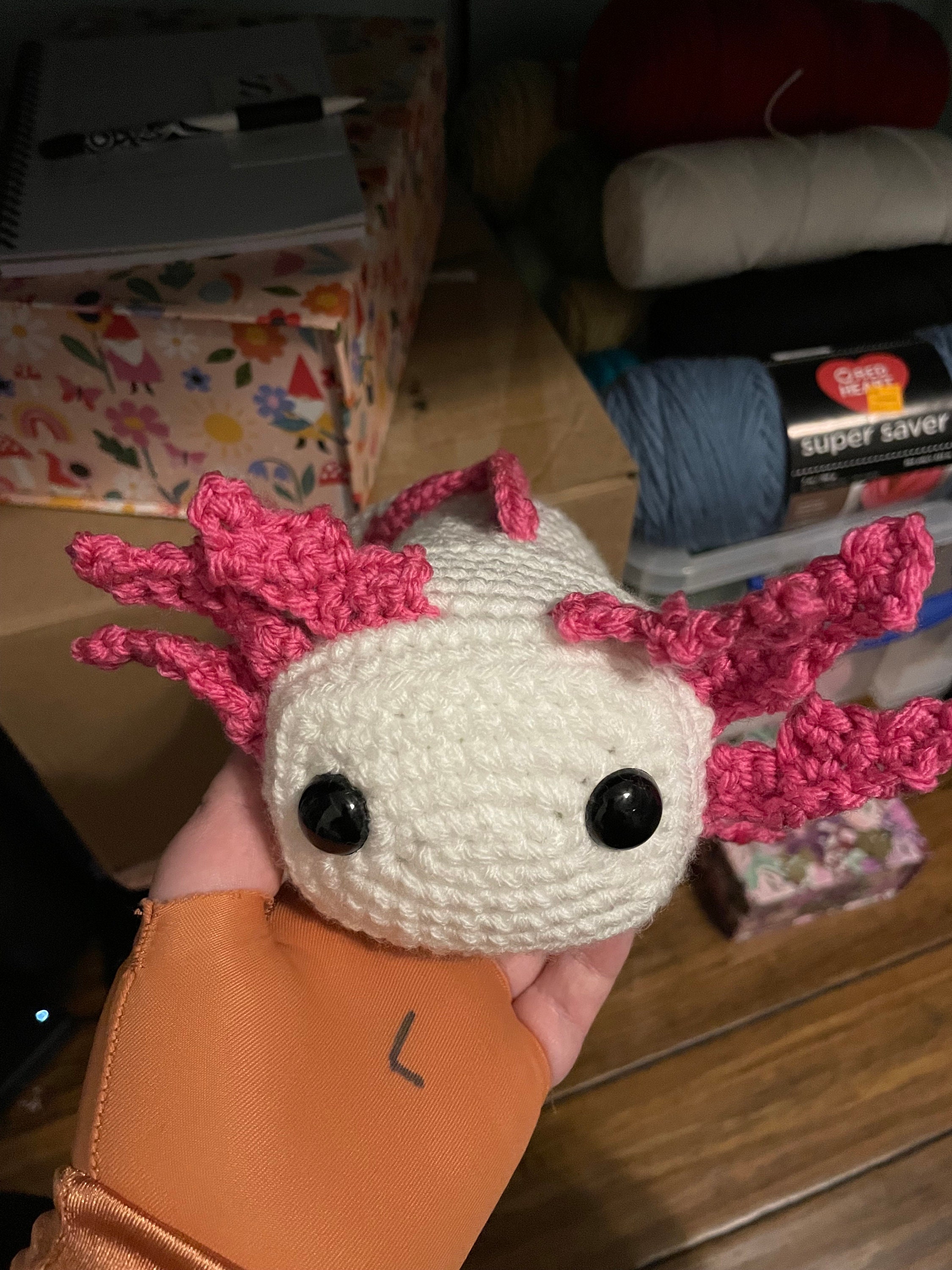 Crochet Minecraft Axolotls - Etsy