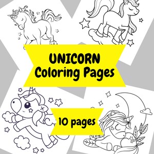 Unicorn Coloring Page, Wedding Coloring Book, Unicorn School Png ...