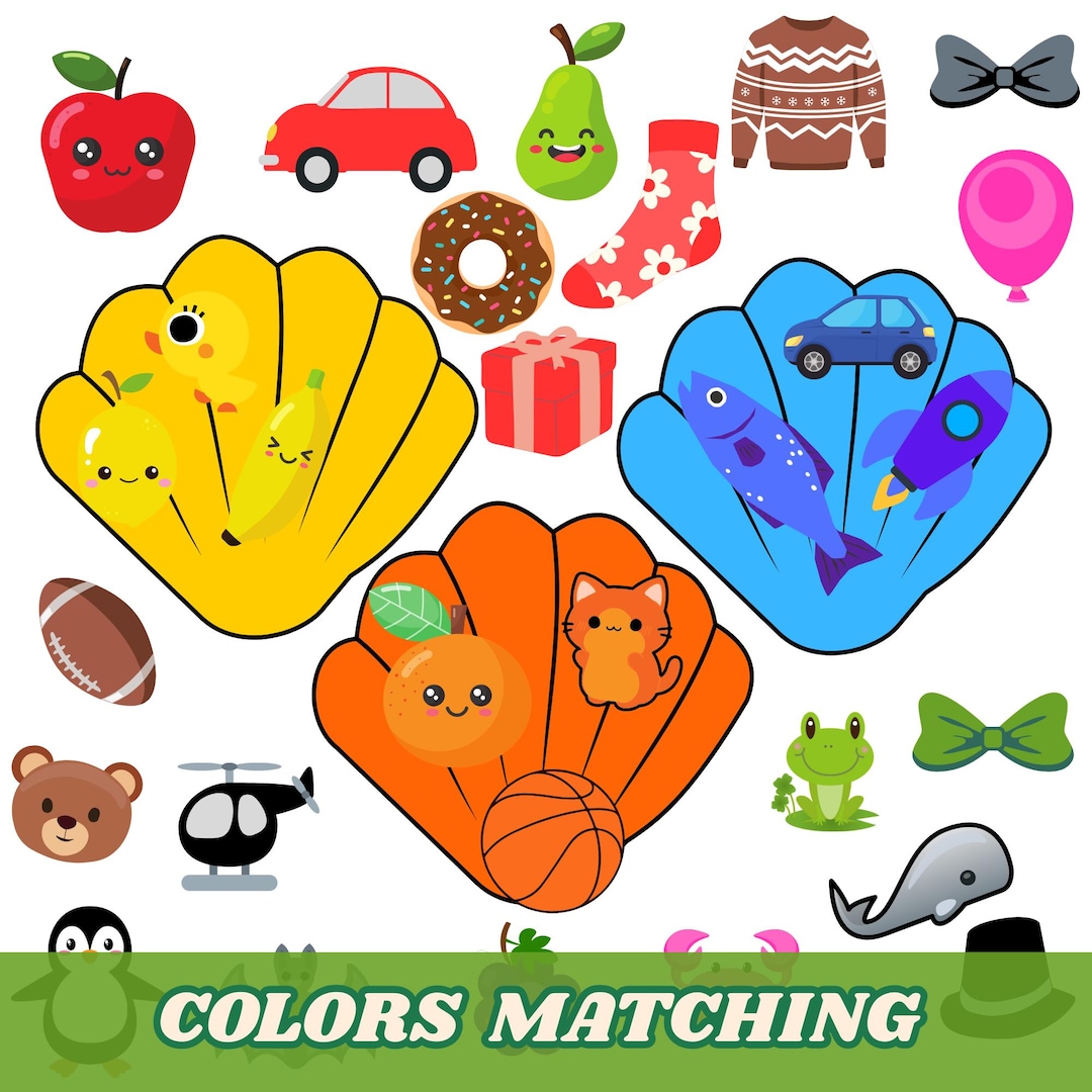 Color Matching, Toddler Color Printables, Montessori Materials ...