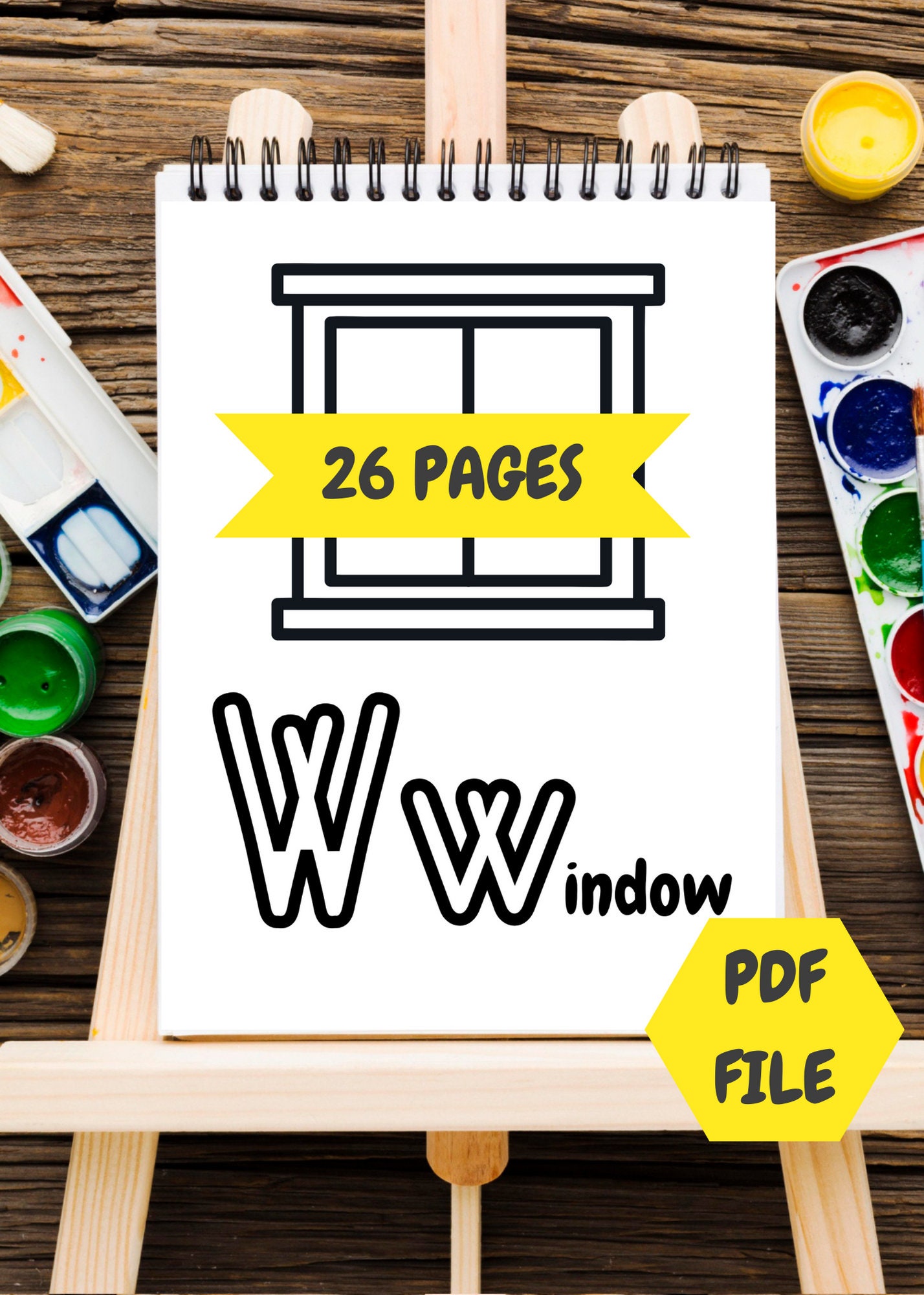 Alphabet Printable, Coloring Pages Pdf, Kids Printable, Homeschool ...