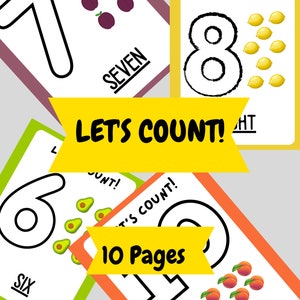 School Coloring Page, Coloring Page Bundle,paint by Number,number ...