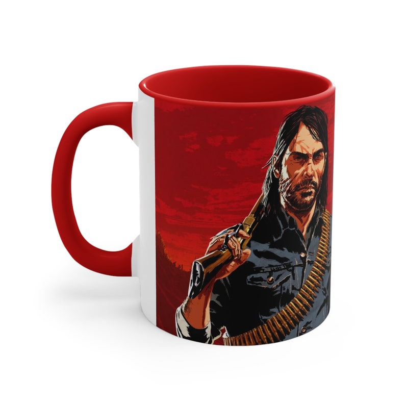 Red Dead Redemption 2 JOHN MARSTON Accent Coffee Mug, 11oz - Etsy