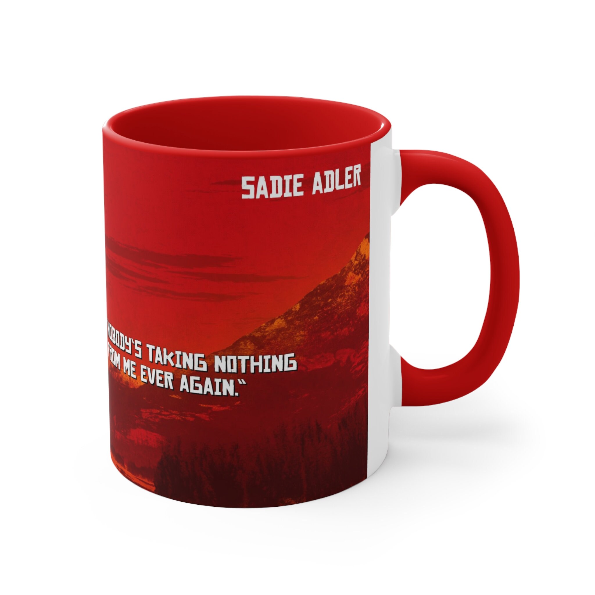 Red Dead Redemption 2 Sadie Adler Accent Coffee Mug, 11oz - Etsy