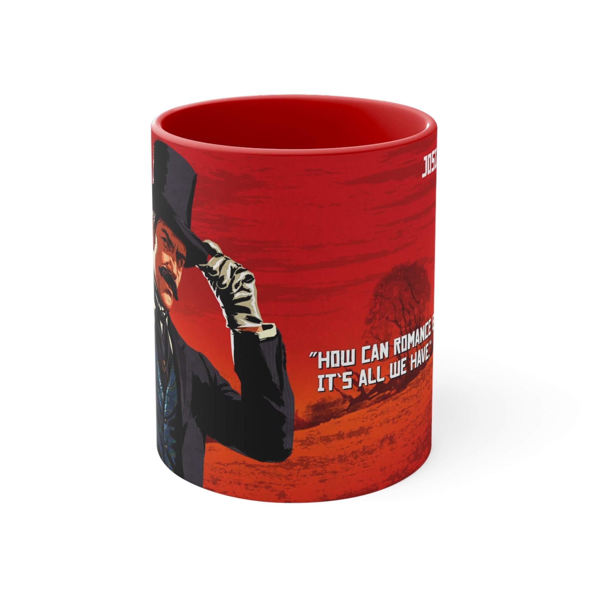 Red Dead Redemption 2 Josiah Trelawny Accent Coffee Mug, 11oz - Etsy