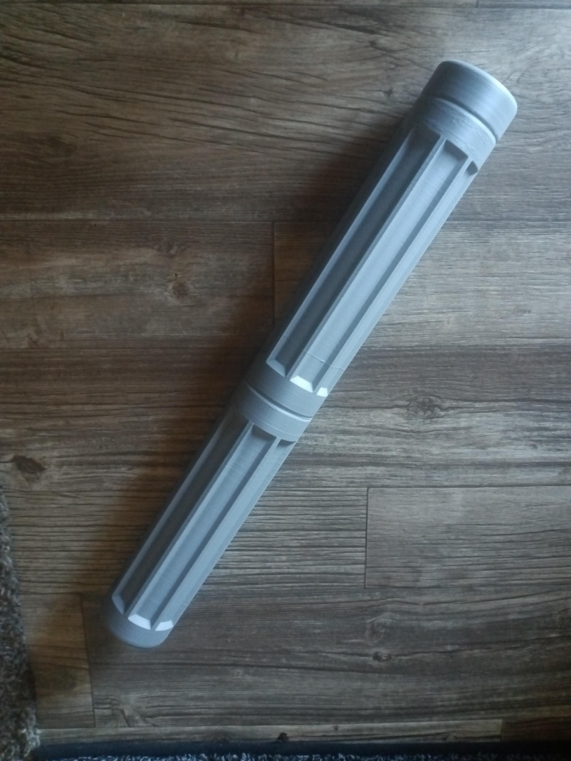 3D Printed Deck Mat / Playmat Storage Holder / Tube With Threaded Cap ...