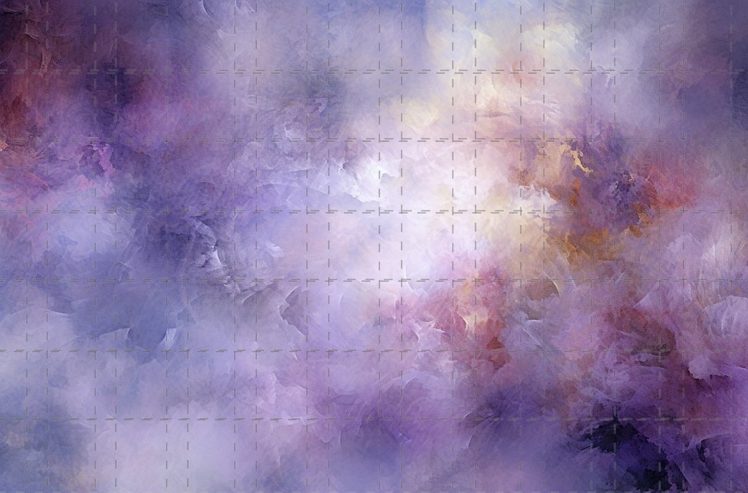 Purple Haze AI Digital Backdrop. Hi Res Surreal Smokey Background for ...