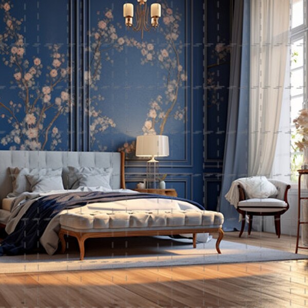 Bedroom Backdrop - Etsy