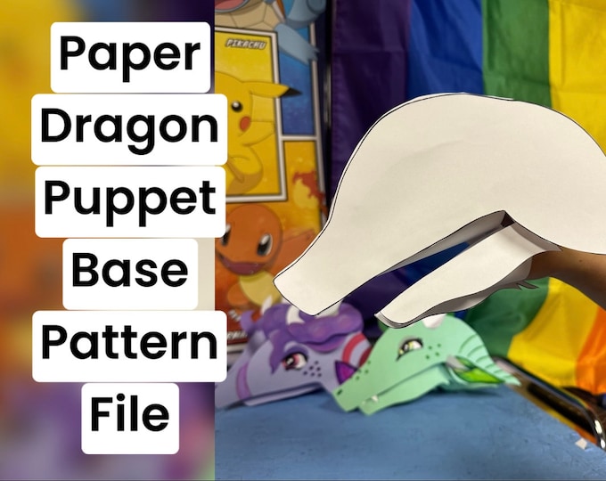 Dragon Puppet Base - Etsy