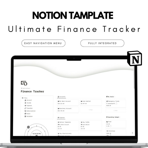 Notion Ultimate Planner - Etsy