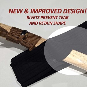 NEW & IMPROVED! Gen.2 - Sword Belt, Samurai Holster for Katana Jingum ...