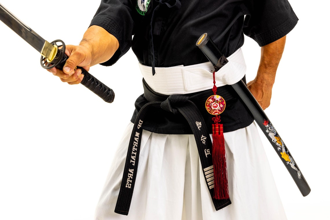 NEW & IMPROVED! Gen.2 - Sword Belt, Samurai Holster for Katana Jingum ...