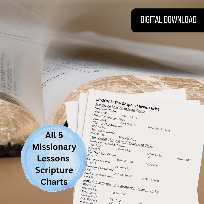 PMG Missionary Scripture Study Cards | Mission Field Scripture Cards ...